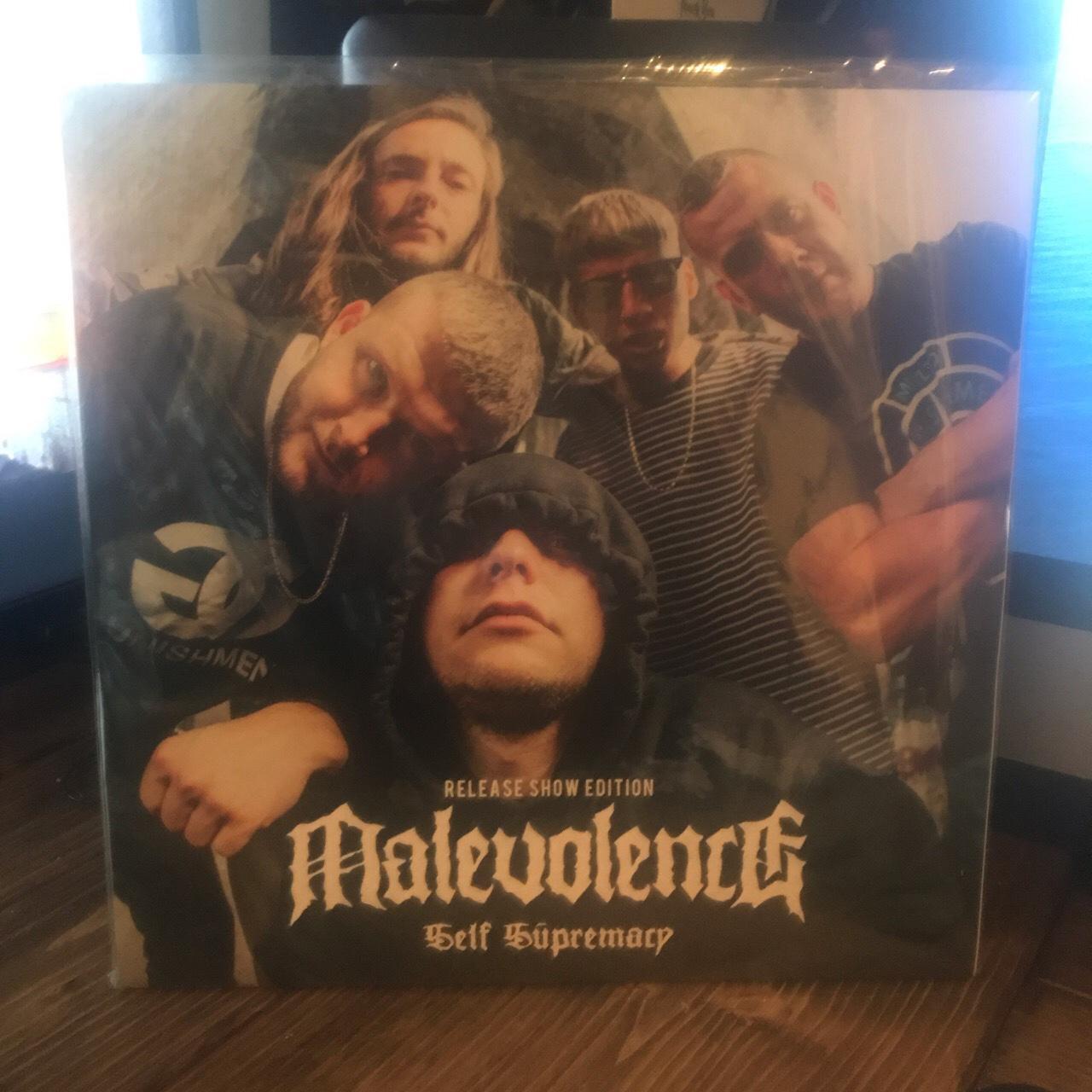 MALEVOLENCE - SELF SUPREMACY RECORD RELEASE COVER... - Depop