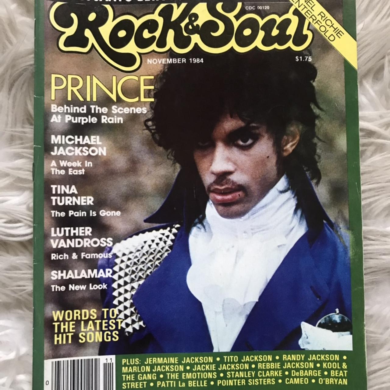 Rock & Soul prince magazine from November 1984. This... - Depop