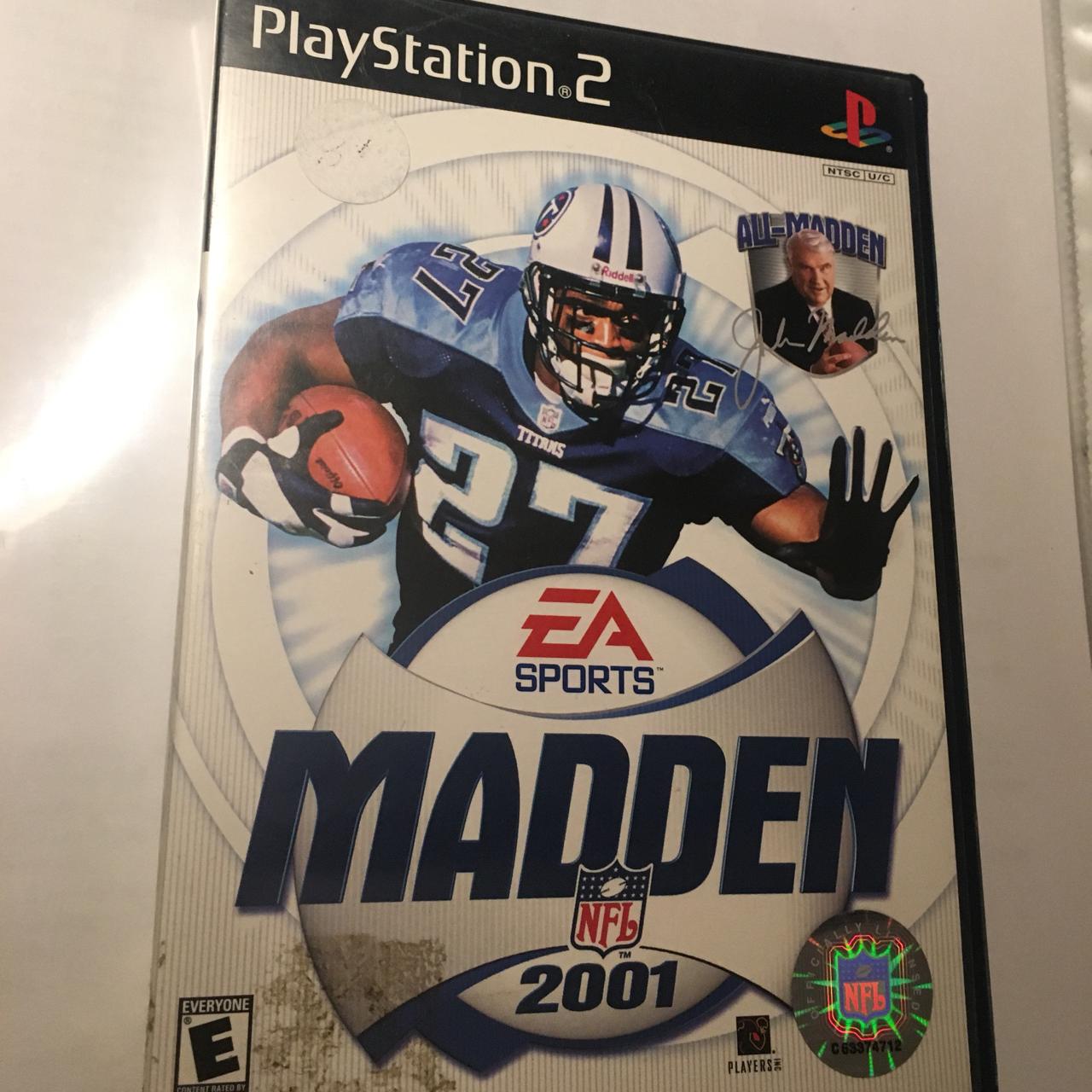 Madden 2001 for Playstation 2, Condition is 10/10,... - Depop