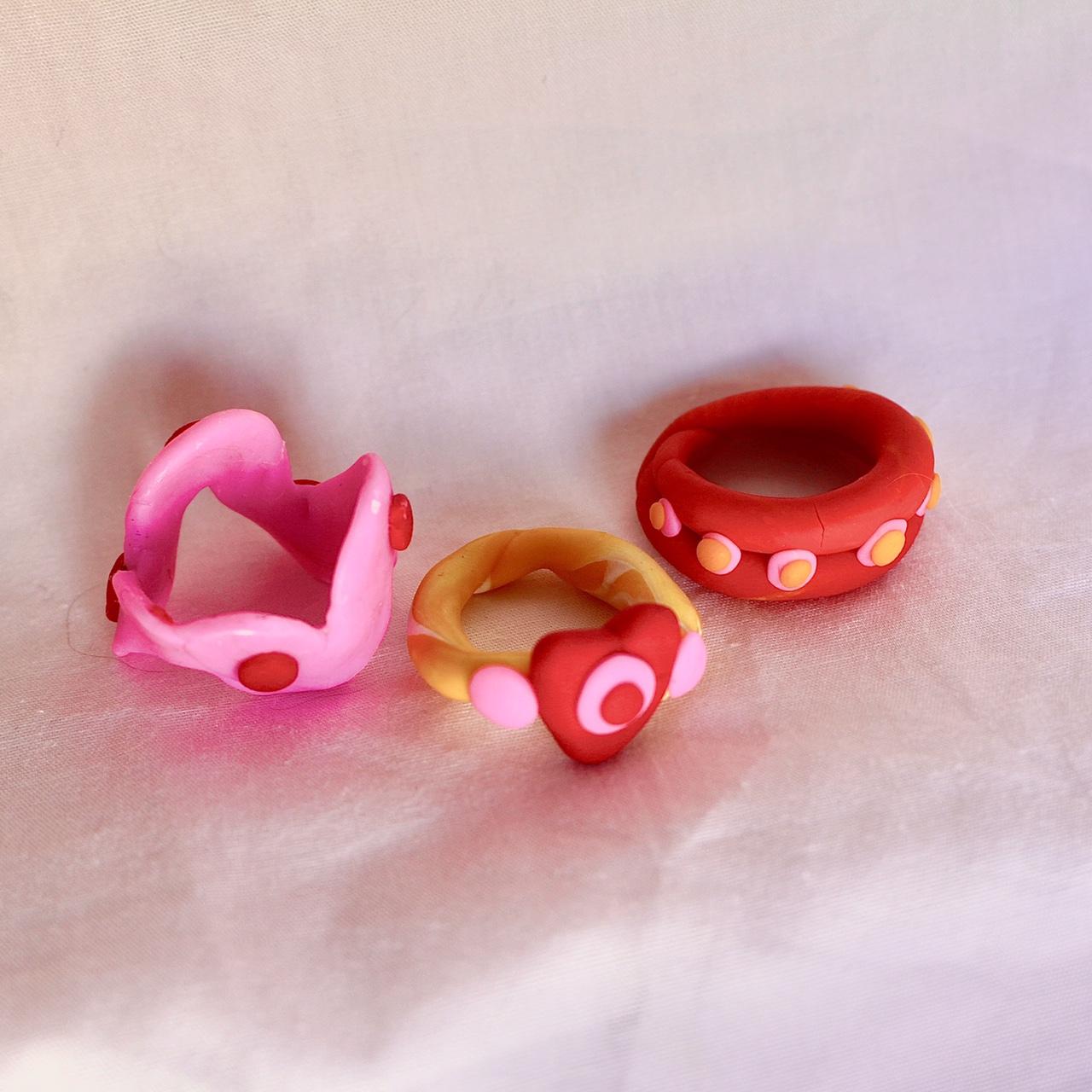 LILA, RUBY & SAX ring bundle... To satiate all ur... - Depop