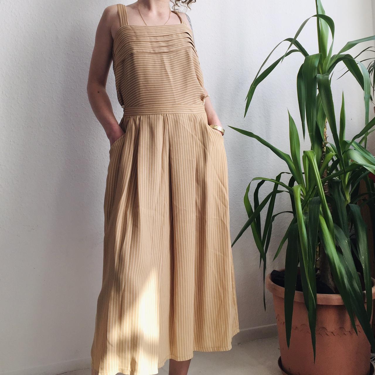 Elegant 2 piece cami top and long skirt, tailored by... - Depop