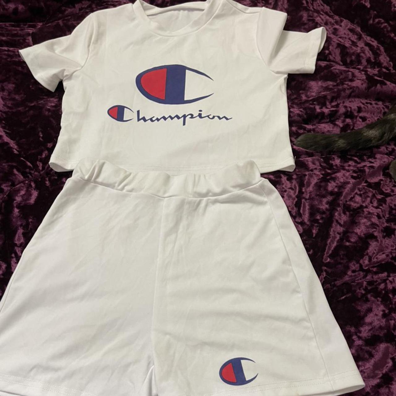 Champion Women's Suit | Depop