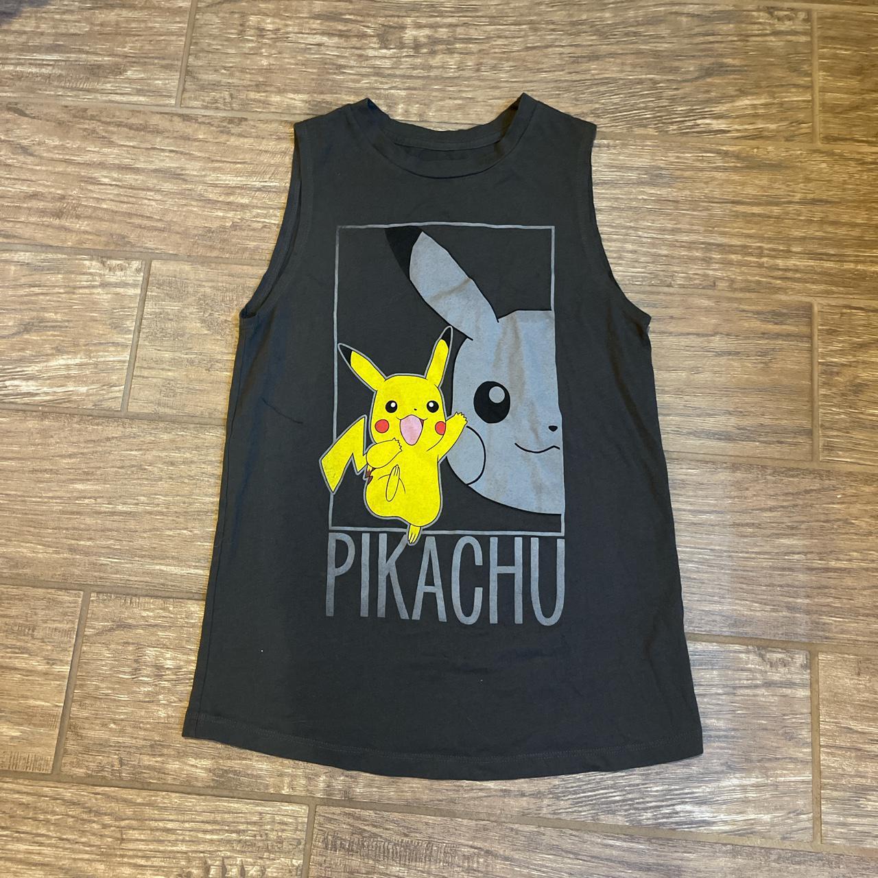 Pikachu women’s tanks top SIZE XS #pikachu #pokemon... - Depop