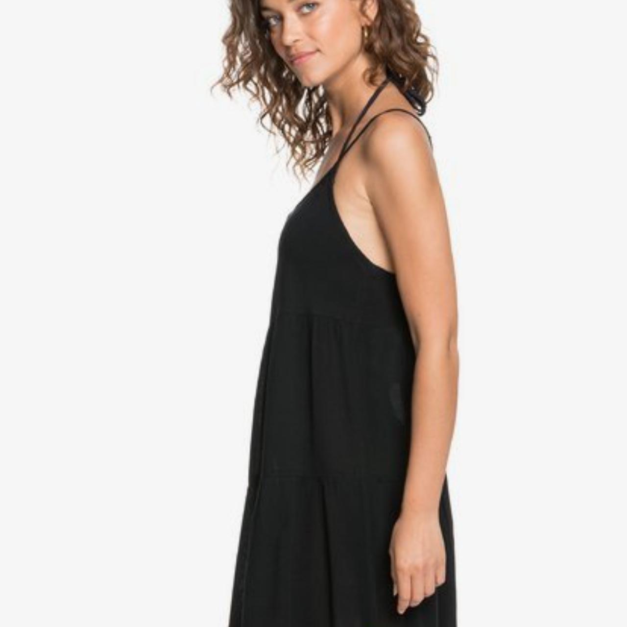Black Roxy Dress - Perfect Beach and Evening wear.... - Depop