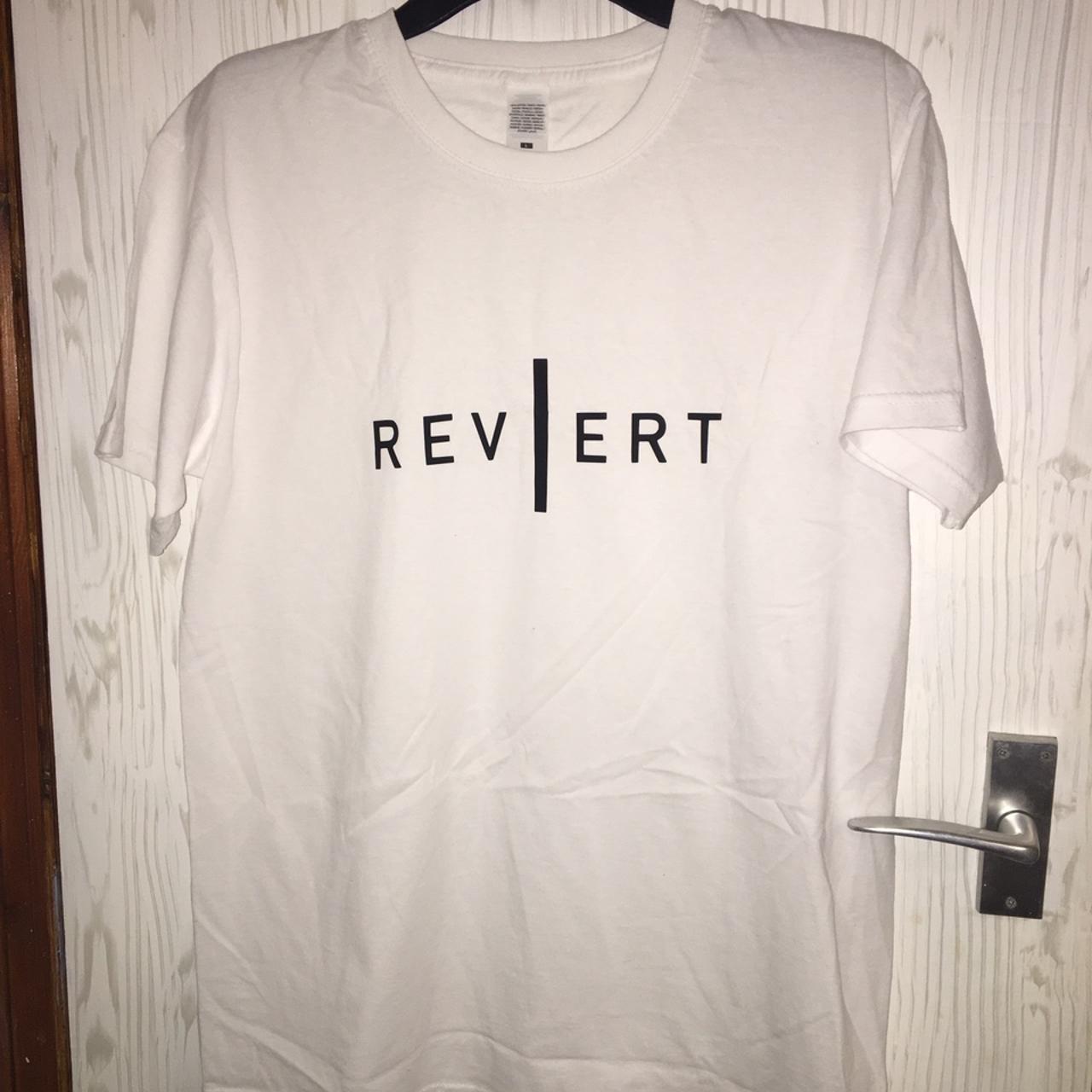 Revert White Archie T-Shirt It’s in brilliant... - Depop