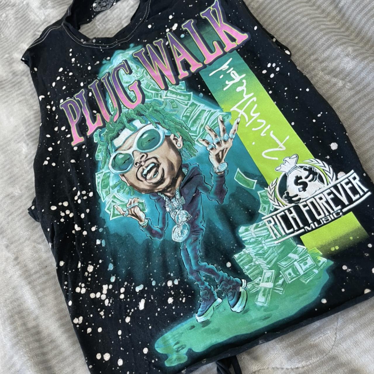 Size Large ! Custom cut diy #plugwalk #richthekid... - Depop