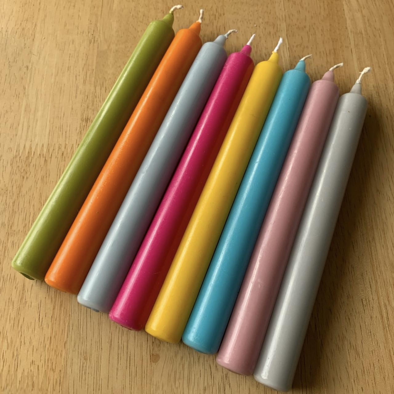 candle stick - £4 each colour choices: dark blue,... - Depop