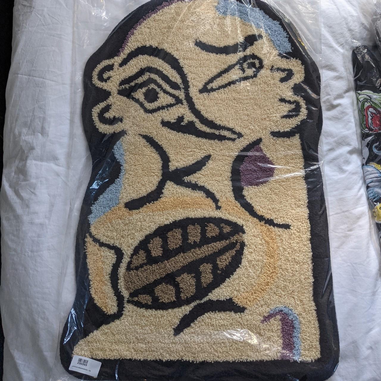 Brain Dead Devendra Banhart Rug Natural H: 25" x W:... - Depop