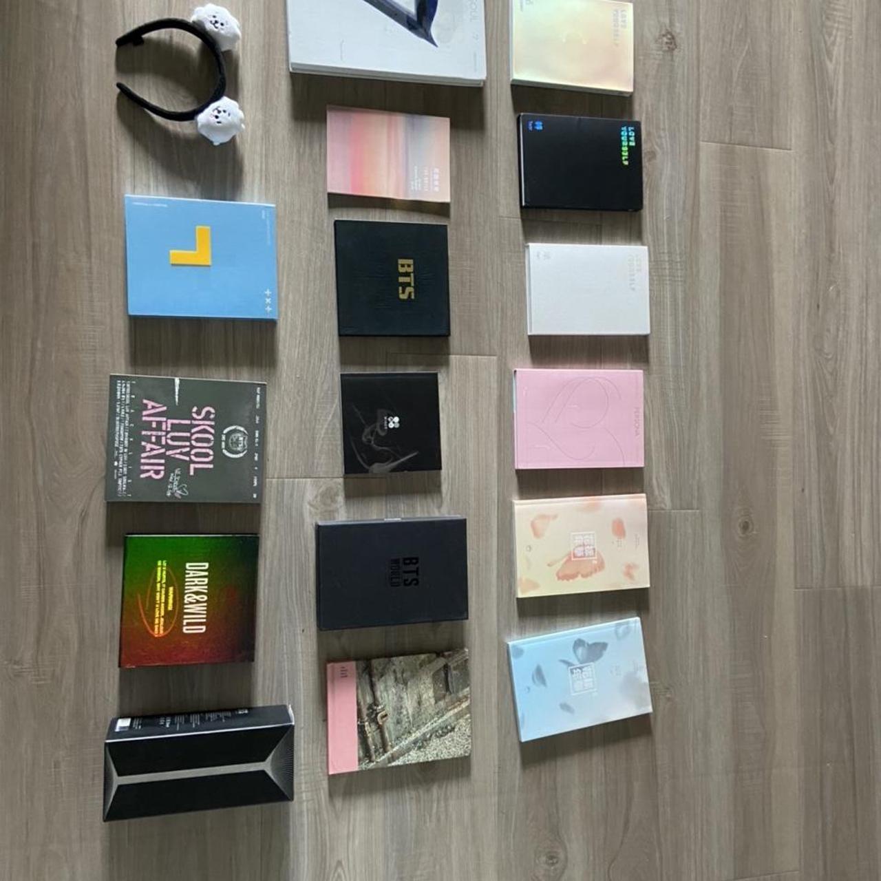 BTS Discography and Lightstick bundle (ONLY WILLING... - Depop