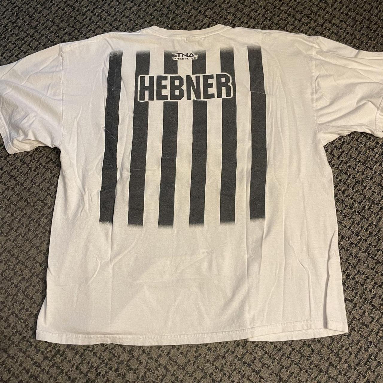 Vintage wrestling Earl Hebner referee TNA shirt.... - Depop