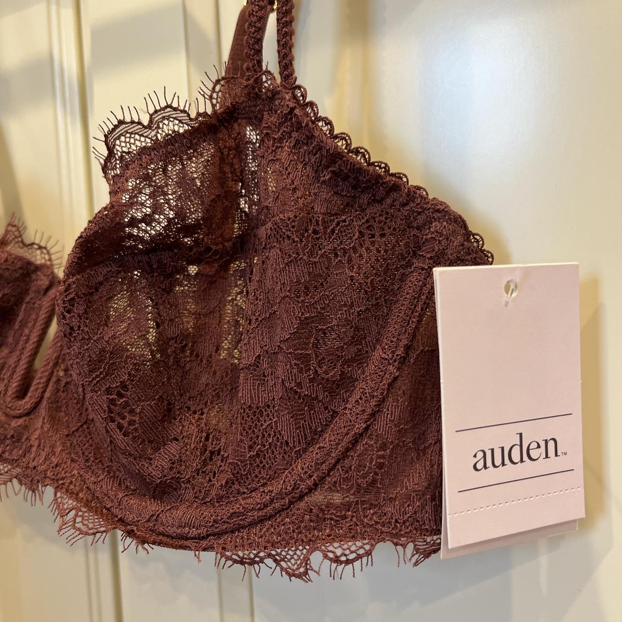 Target Women's Burgundy Bra | Depop