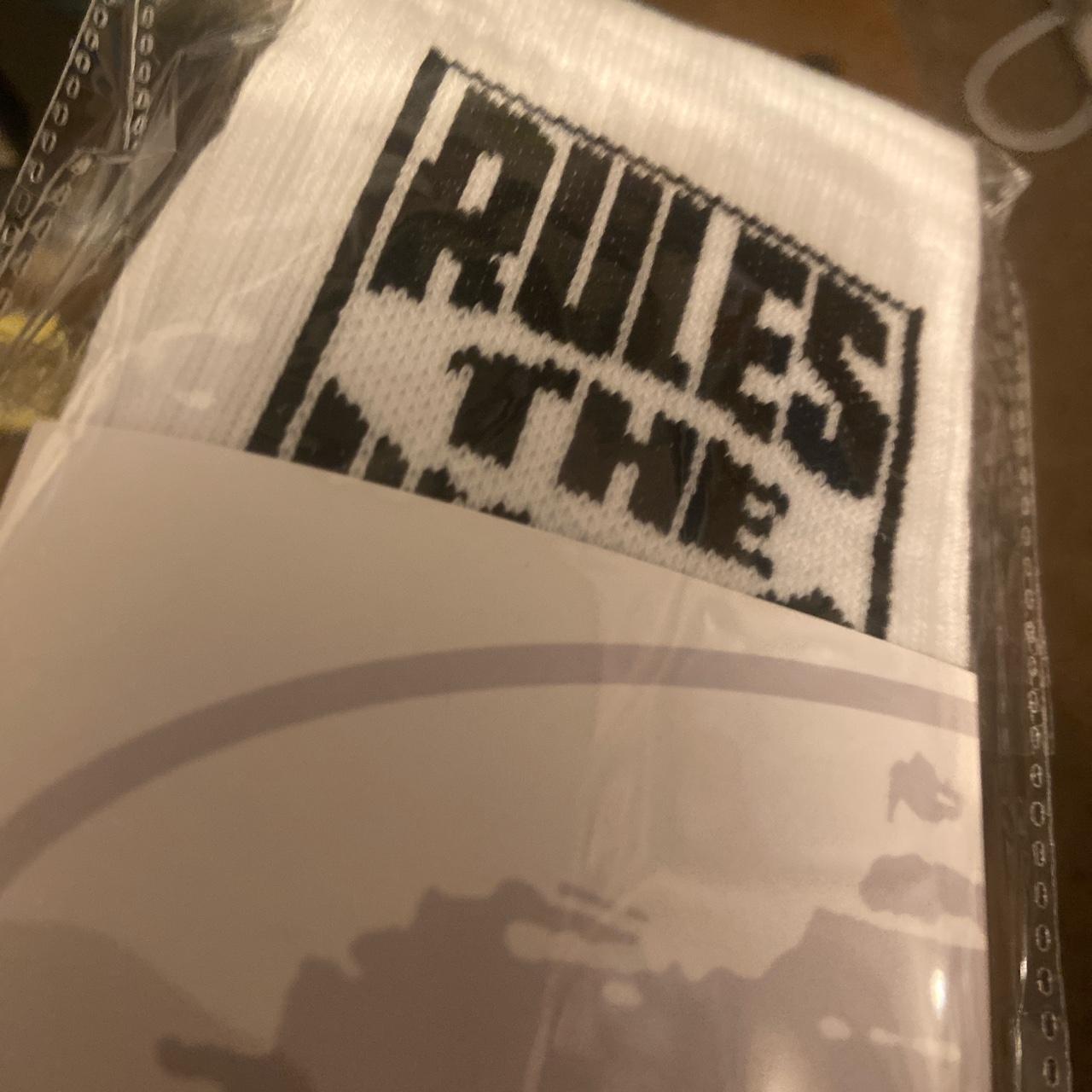 CORTEIZ Corteiz rules the world RTW WHITE SOCKS... - Depop