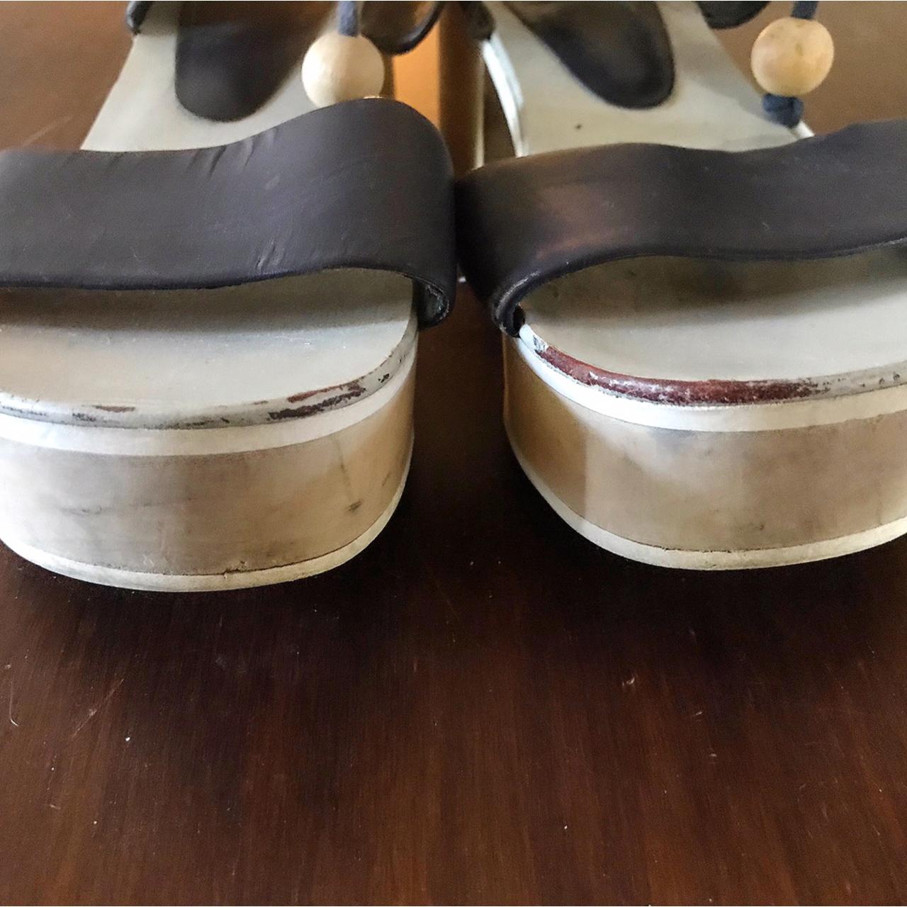 Gorman split clogs, size 39//women’s 8. Well worn,... - Depop