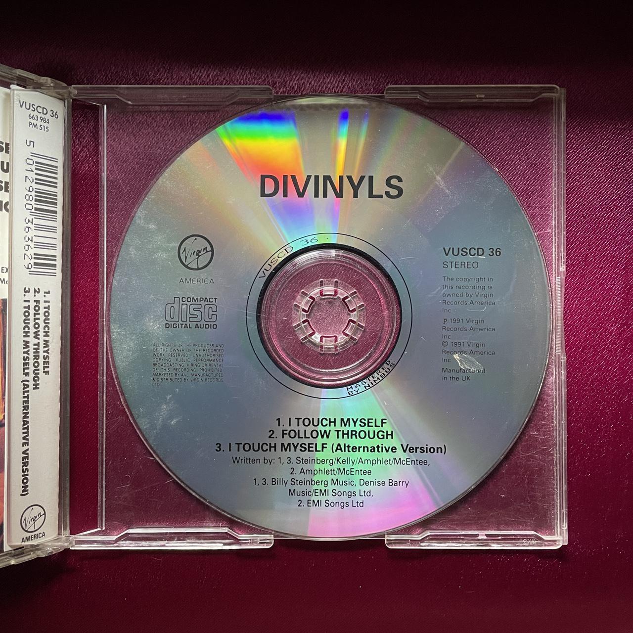 'Divinyls - I Touch Myself’ CD Single... - Depop