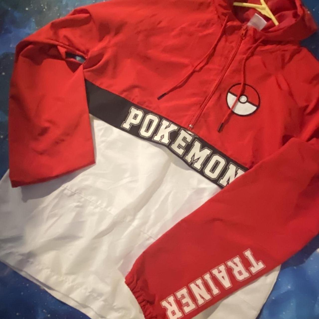 Small medium Official Pokémon trainer windbreaker. I... - Depop