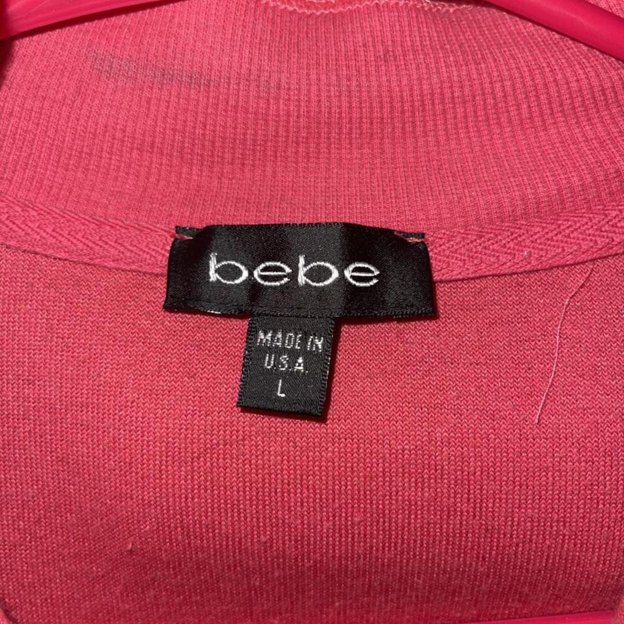 Bebe Women's Pink Jacket | Depop