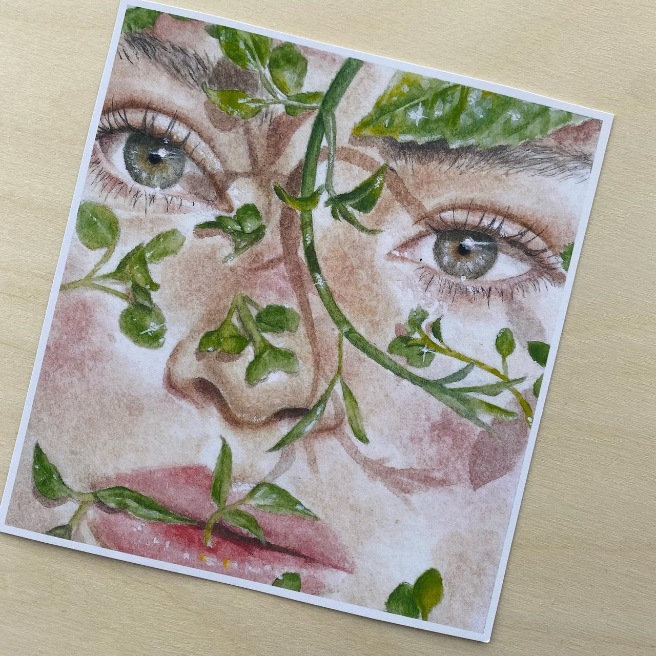 high quality matte print featuring original artwork... - Depop