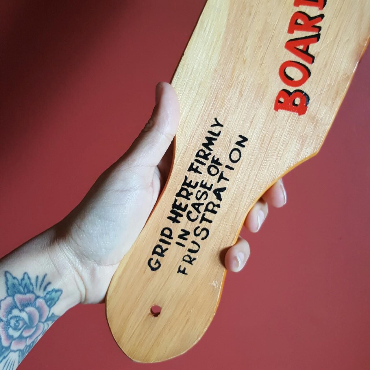 Vintage paddle gag gift for your favorite teacher... - Depop