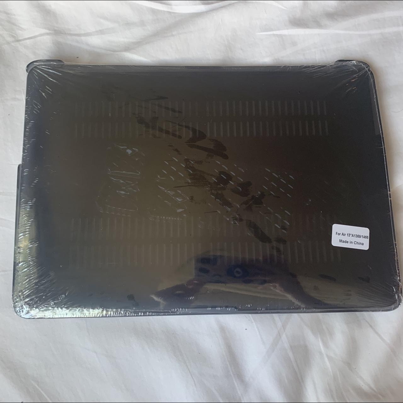 Sheer black, snap on computer case! Brand new... - Depop
