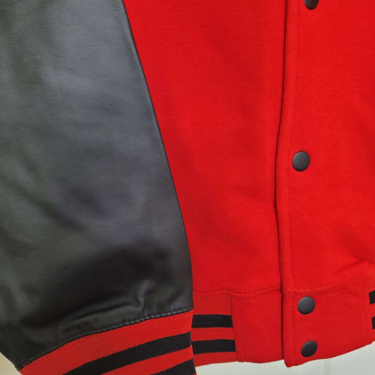 Men's Black and Red Jacket | Depop