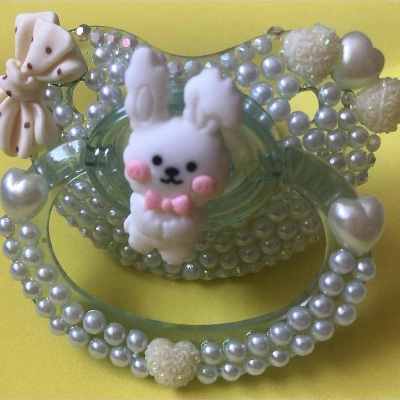Bunny paci NOT FOR ANYONE UNDER £18 - Depop