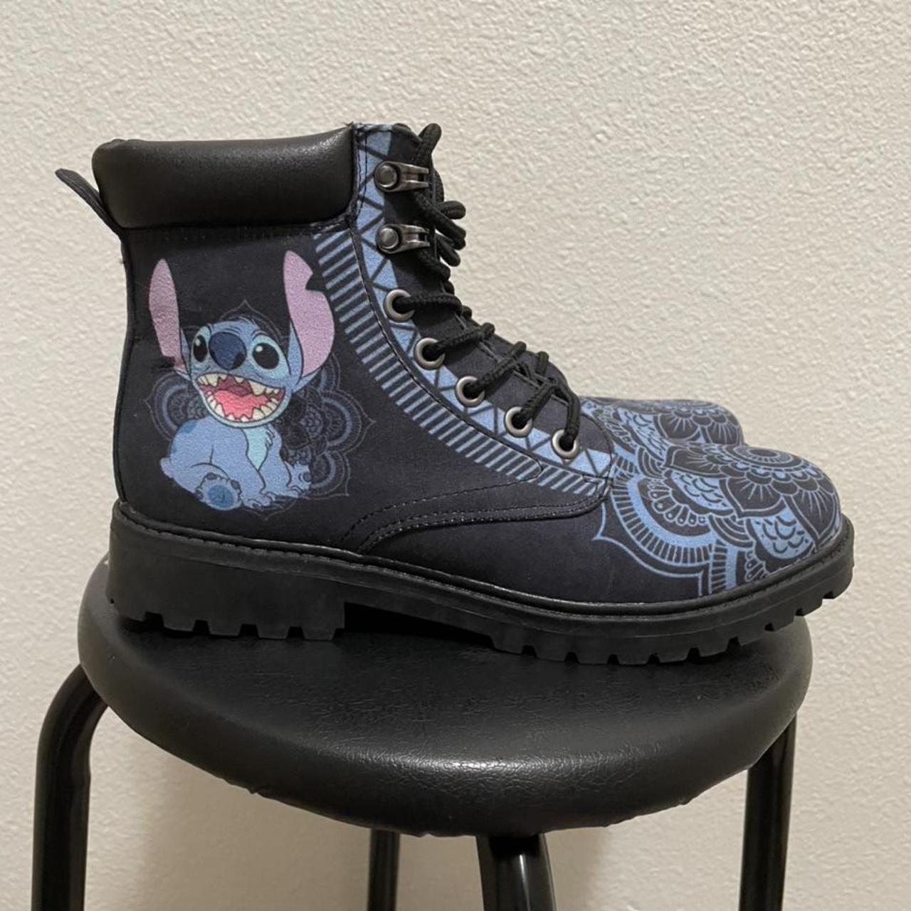 🌴 Lilo and Stitch Lace Up Boots... - Depop