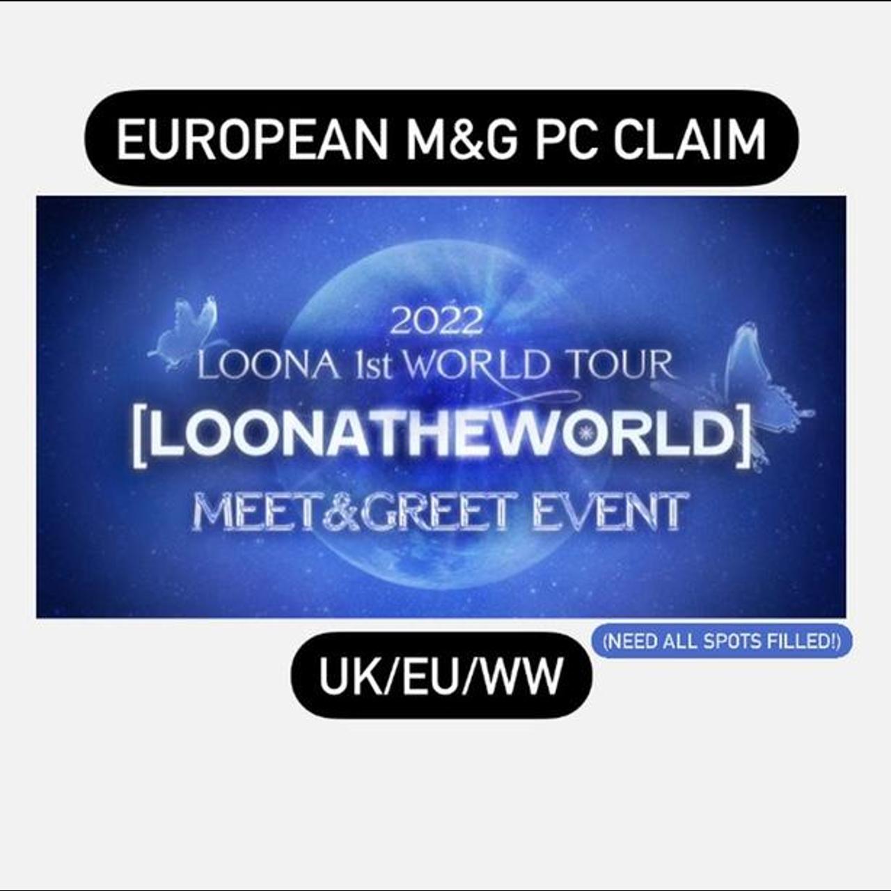 Loona European Meet And Greet Vip Pc Claim This Is Depop
