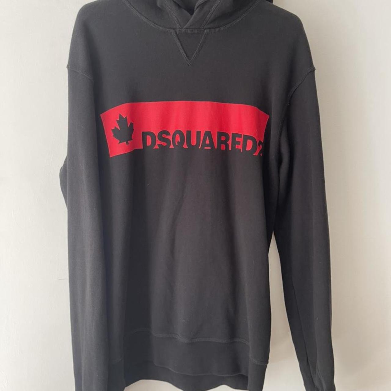 Dsquared hoodie - barely worn, like brand new.... - Depop