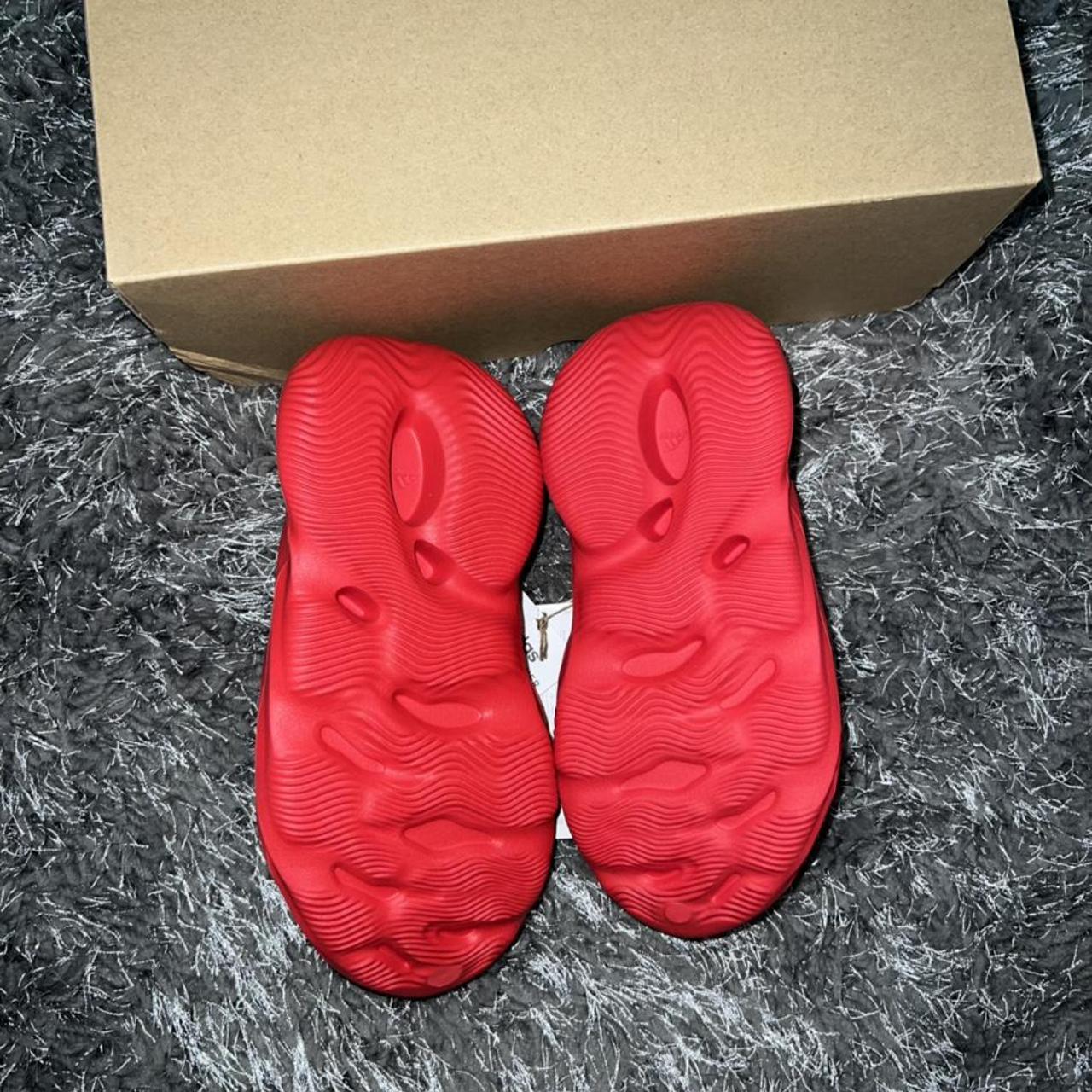 Yeezy Foam Runner “Vermillion” red -UK5 (US5) -UK6... - Depop