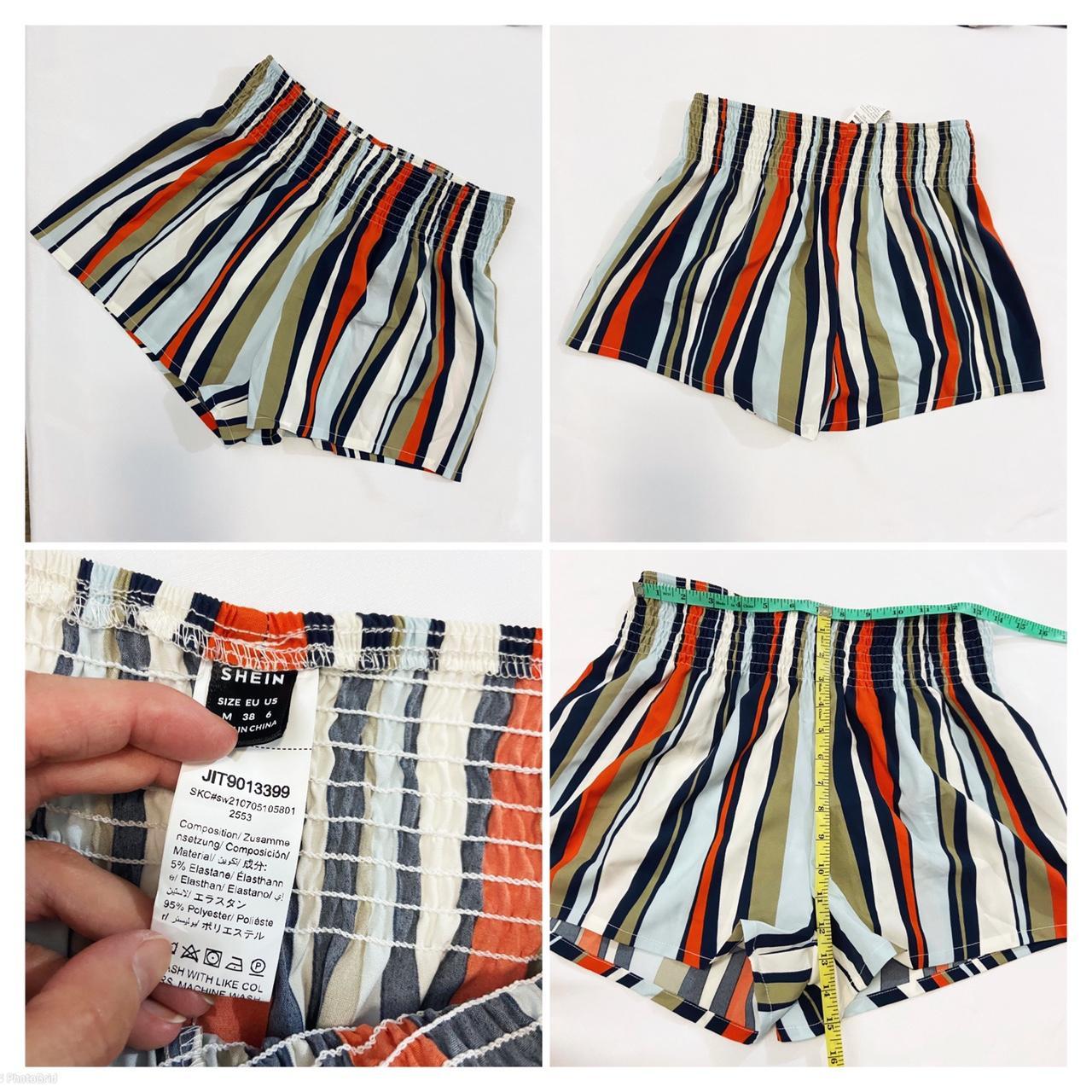 NWOT Shein Bundle of Two Summer Shrilled Waist... - Depop