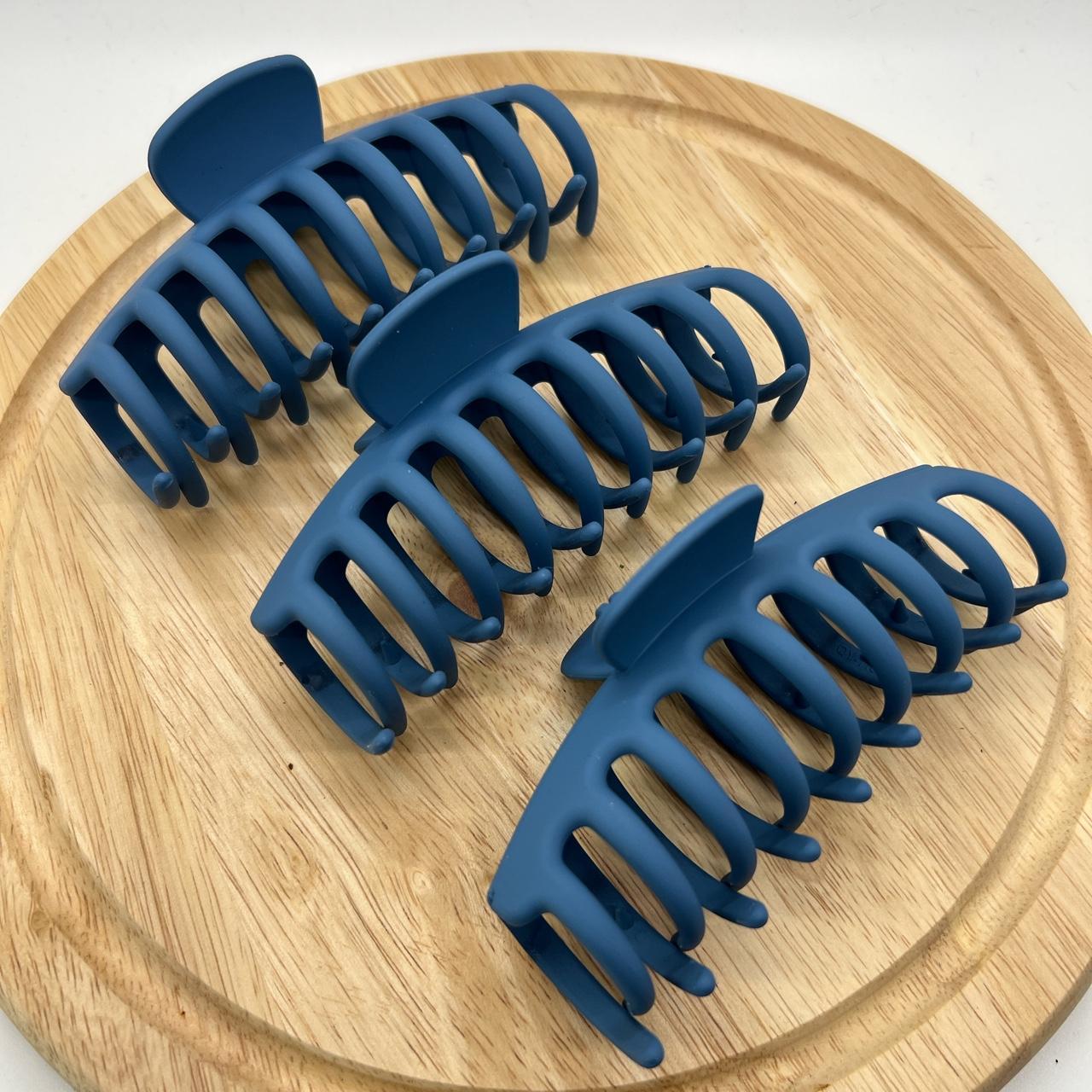 Large claw clips Colour: Royal blue These claws... - Depop