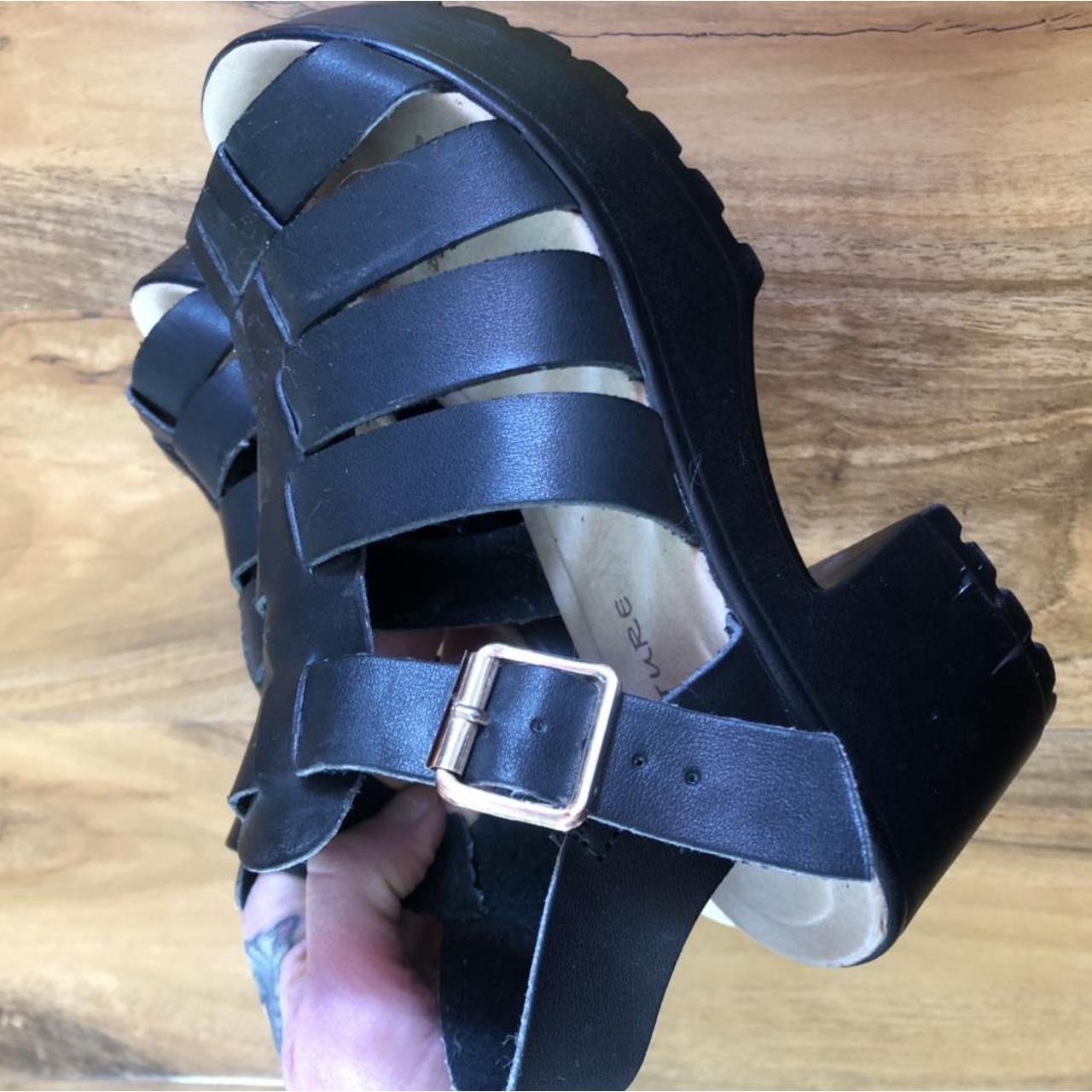 Koi footwear strapped cleated sandals. Size 4.5... - Depop