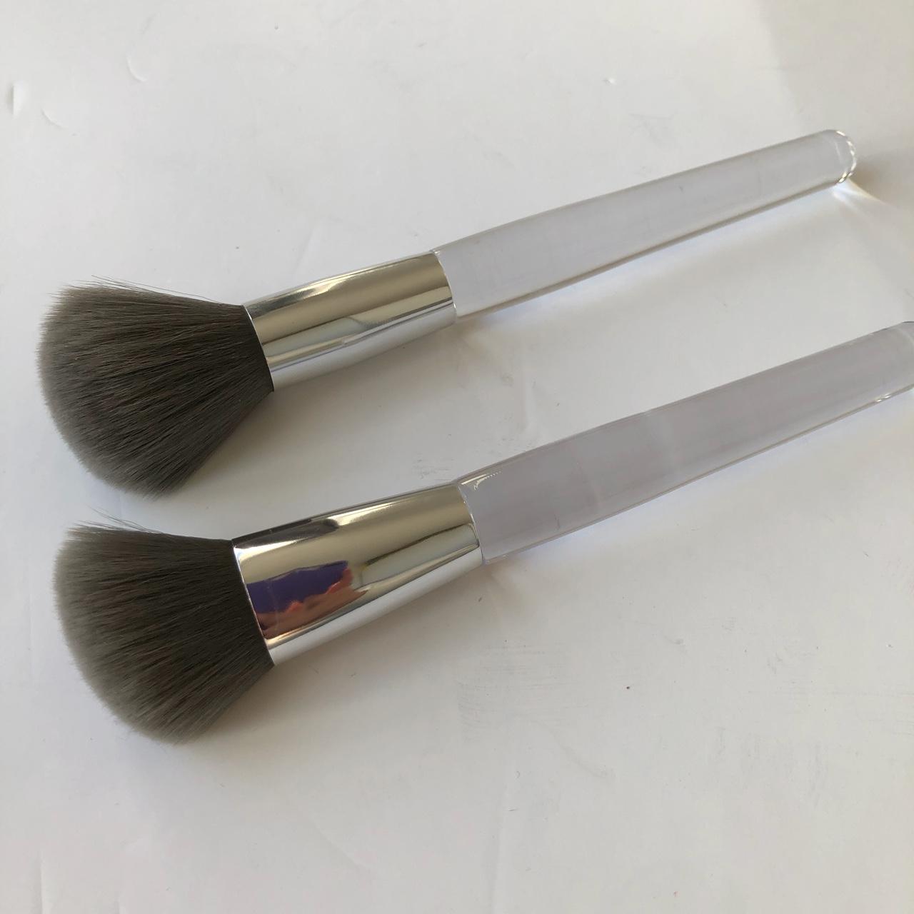 Powder Brush + Angled Blush Brush Equate beauty... - Depop