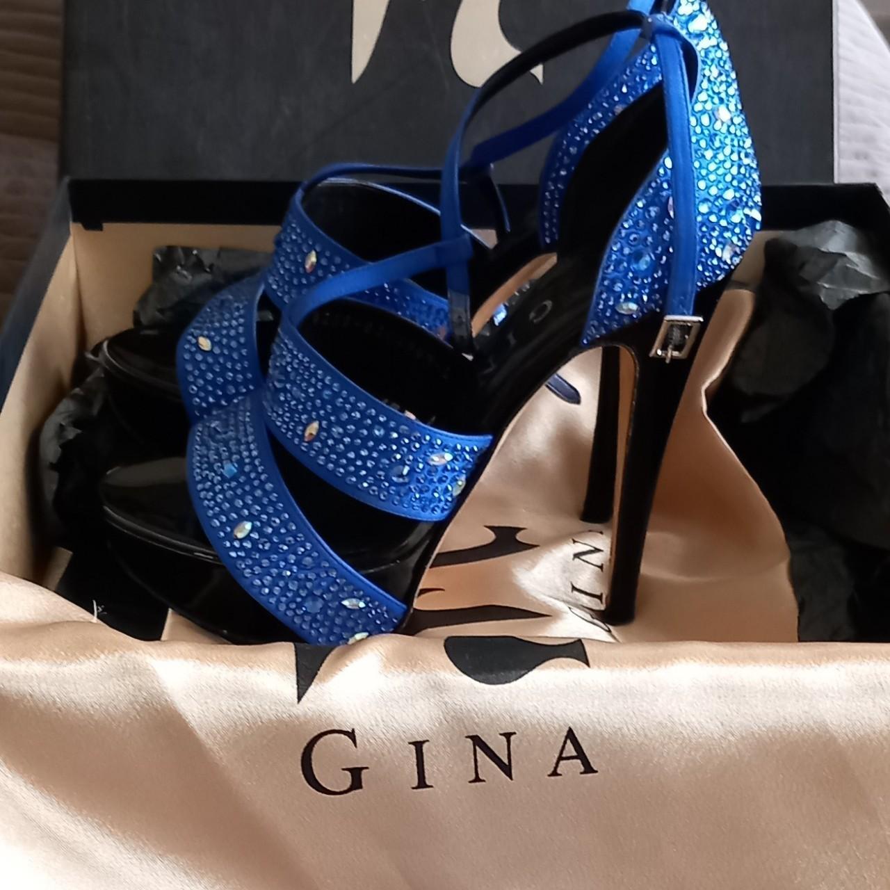 Stunning GINA crystal platforms Cost approx £1000... - Depop