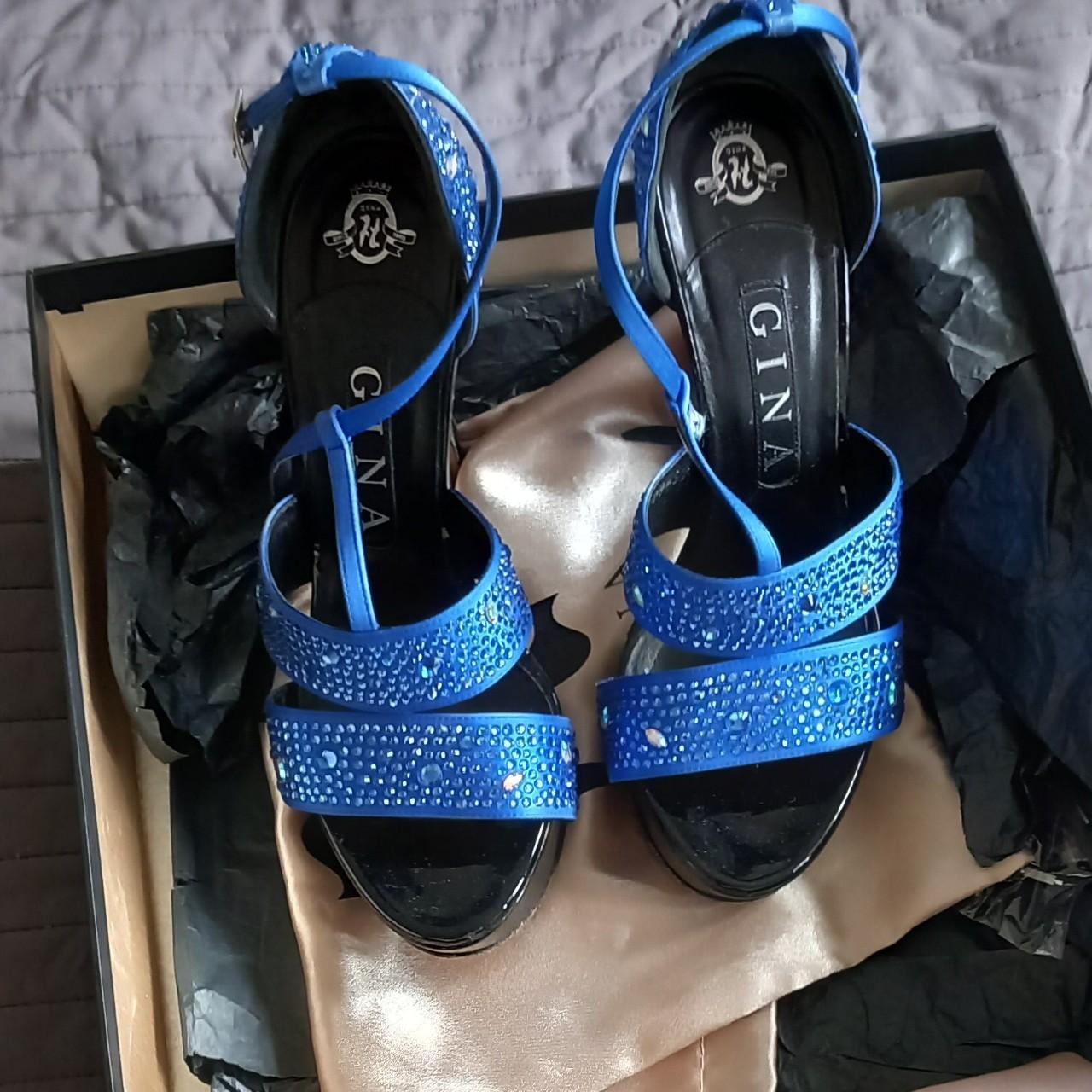 Stunning GINA crystal platforms Cost approx £1000... - Depop