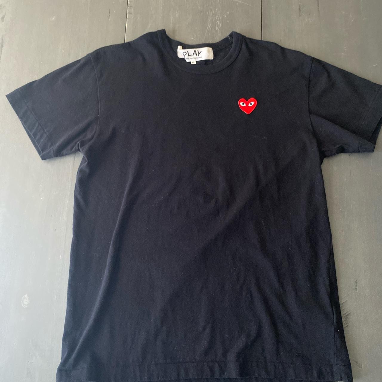 CDG XL Tee Fits Like A Medium Worn Once - Depop