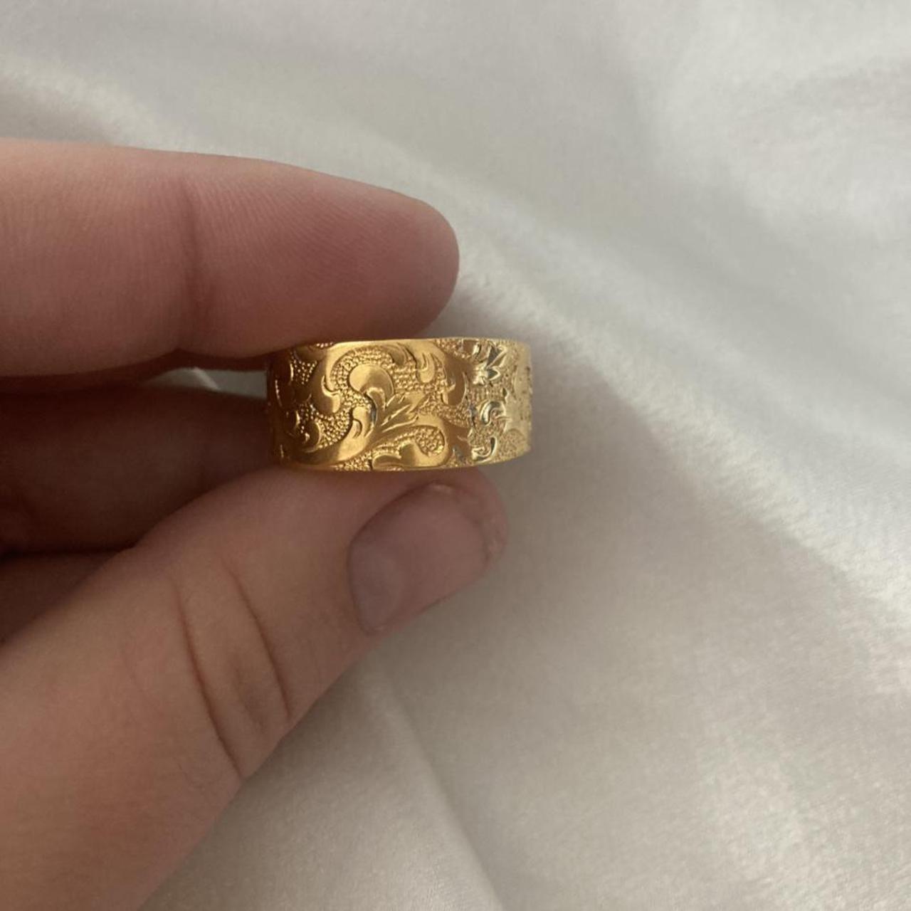 I have these beautiful gold rings in sizes 11, 10, &... - Depop