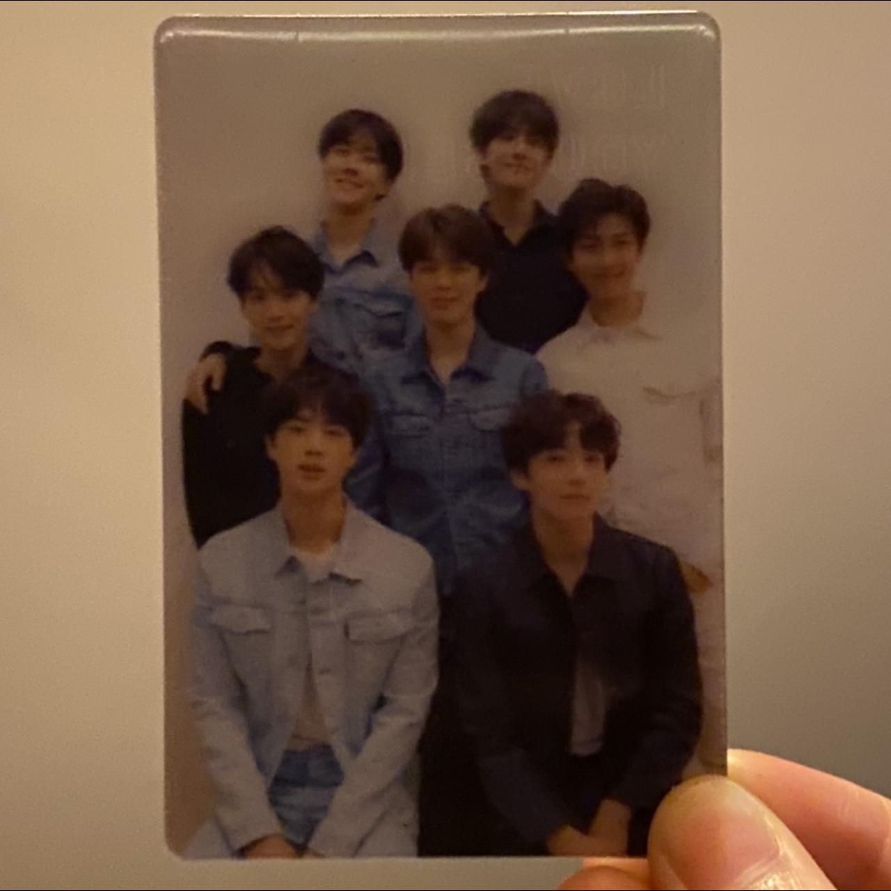 BTS RARE PHOTOCARD HOLOGRAPHIC BTS LOVE YOURSELF... - Depop