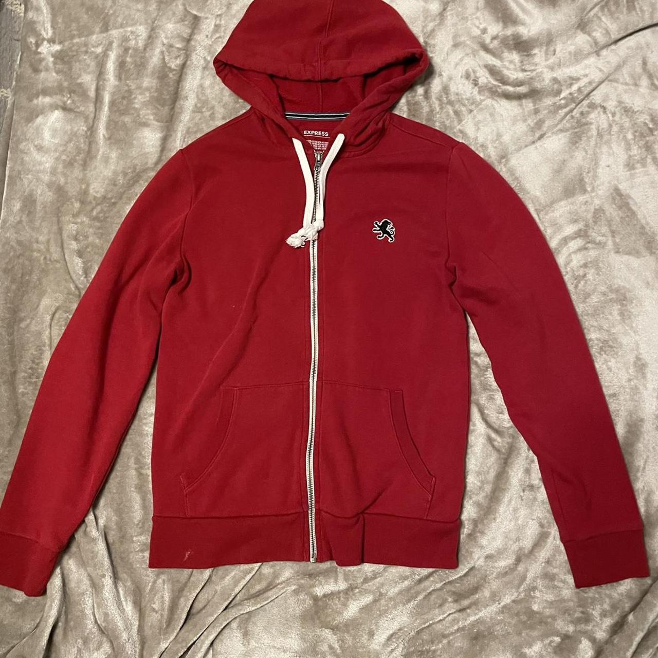 Woman’s XS red express hoodie. Very cute and... - Depop