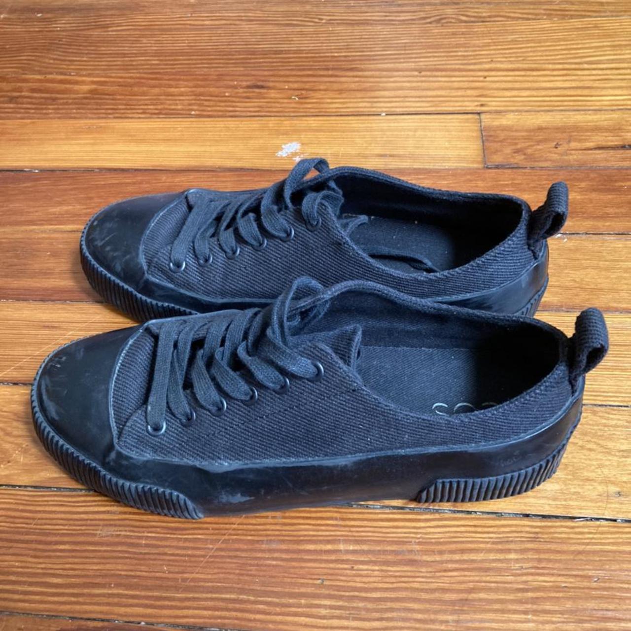 Very cute COS sneakers with black upper, and chunky... - Depop