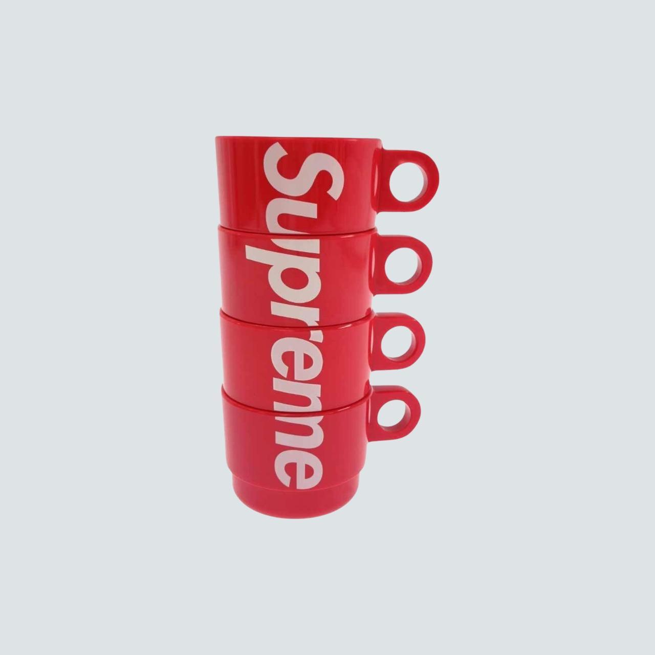 Authentic SUPREME Stacking Cups 4Set Supreme... - Depop