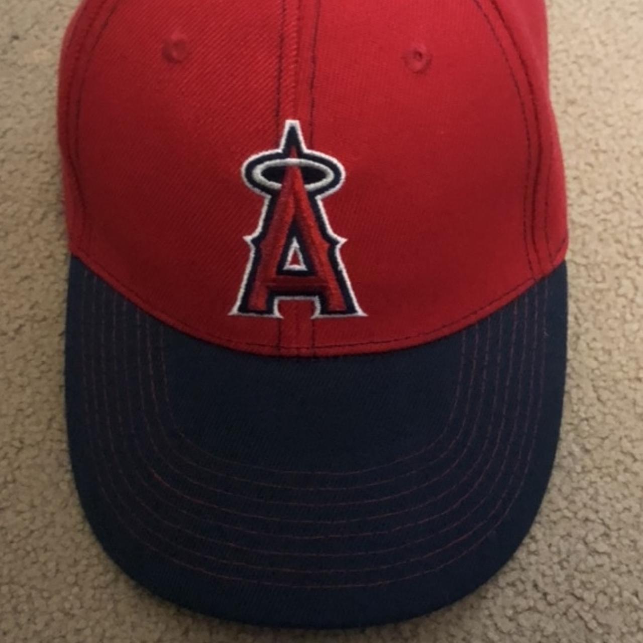 Hat from a Los Angeles Angles baseball game. Worn... - Depop