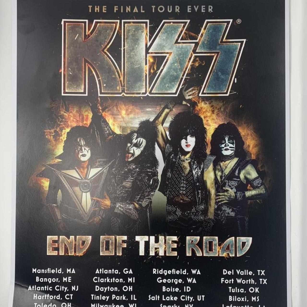 KISS End Of The Road Tour Poster🖤🤍 5% off all... - Depop