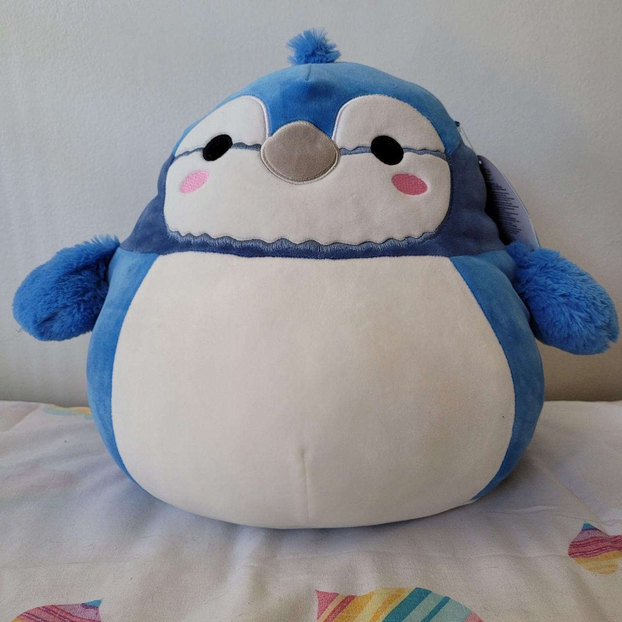 Squiahmallow Babs Blue Jay Plush 12"... - Depop