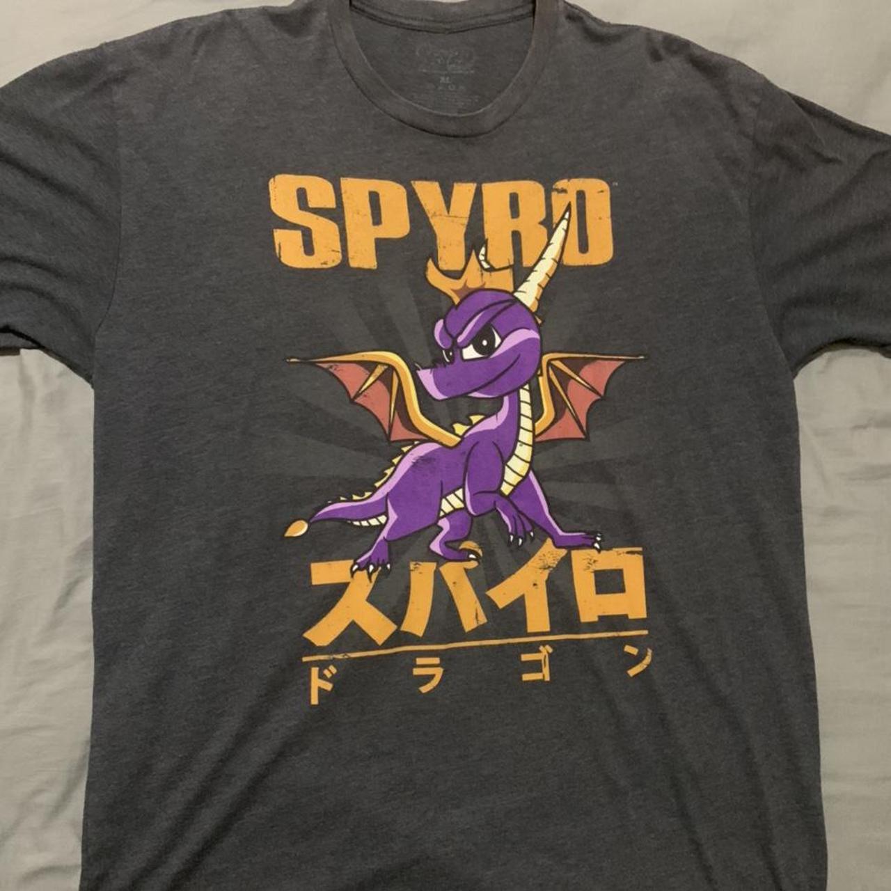 Spyro the Dragon Video Game T-shirt Spyro the Dragon... - Depop