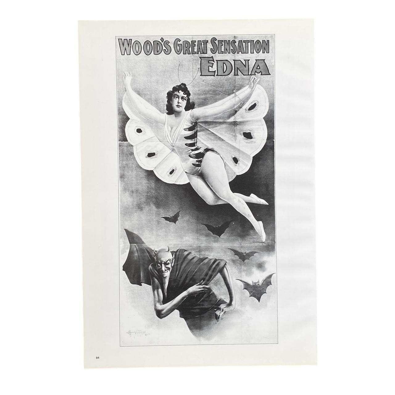 Vintage Magic Posters Book Page 1970s Art Print Wall... - Depop