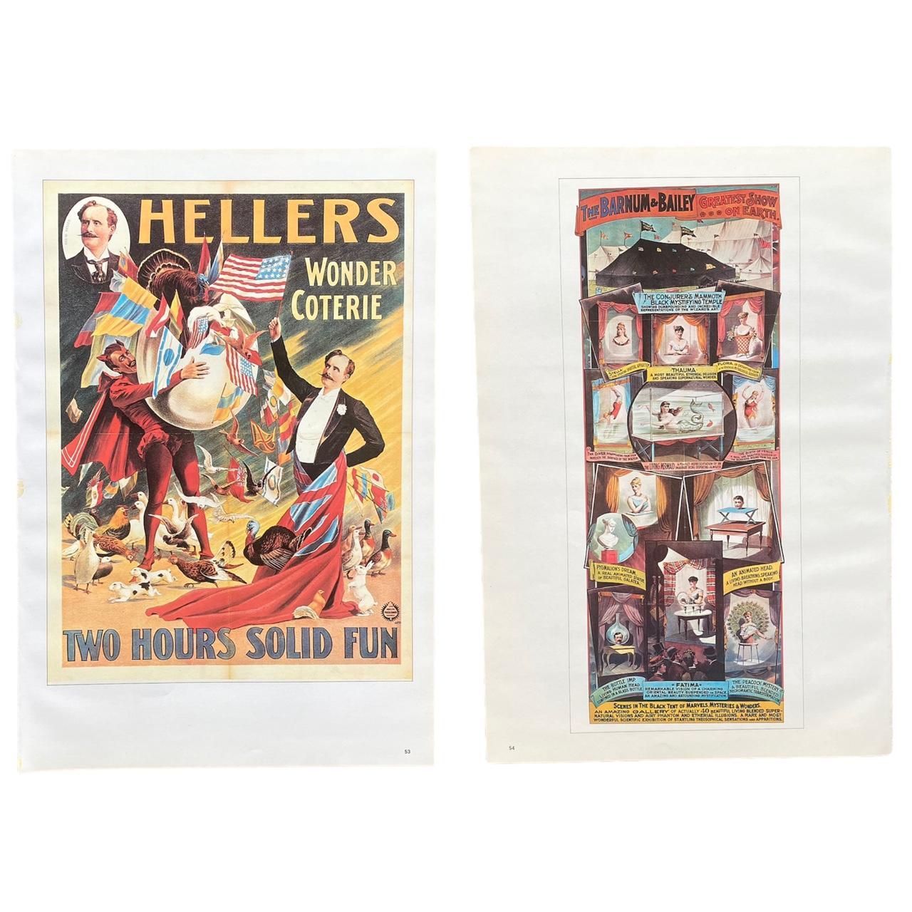 Vintage Magic Posters Book Page 1970s Art Print Wall... - Depop