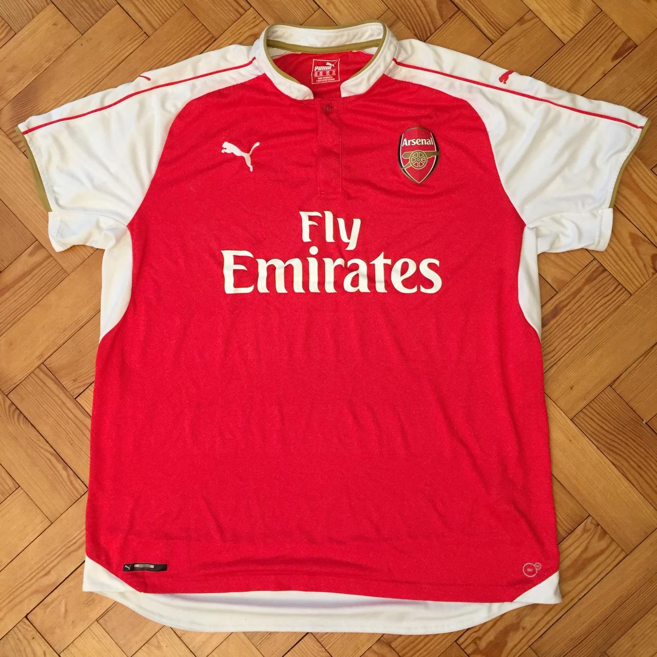 Authentic Arsenal Jersey XXL Arsene... - Depop