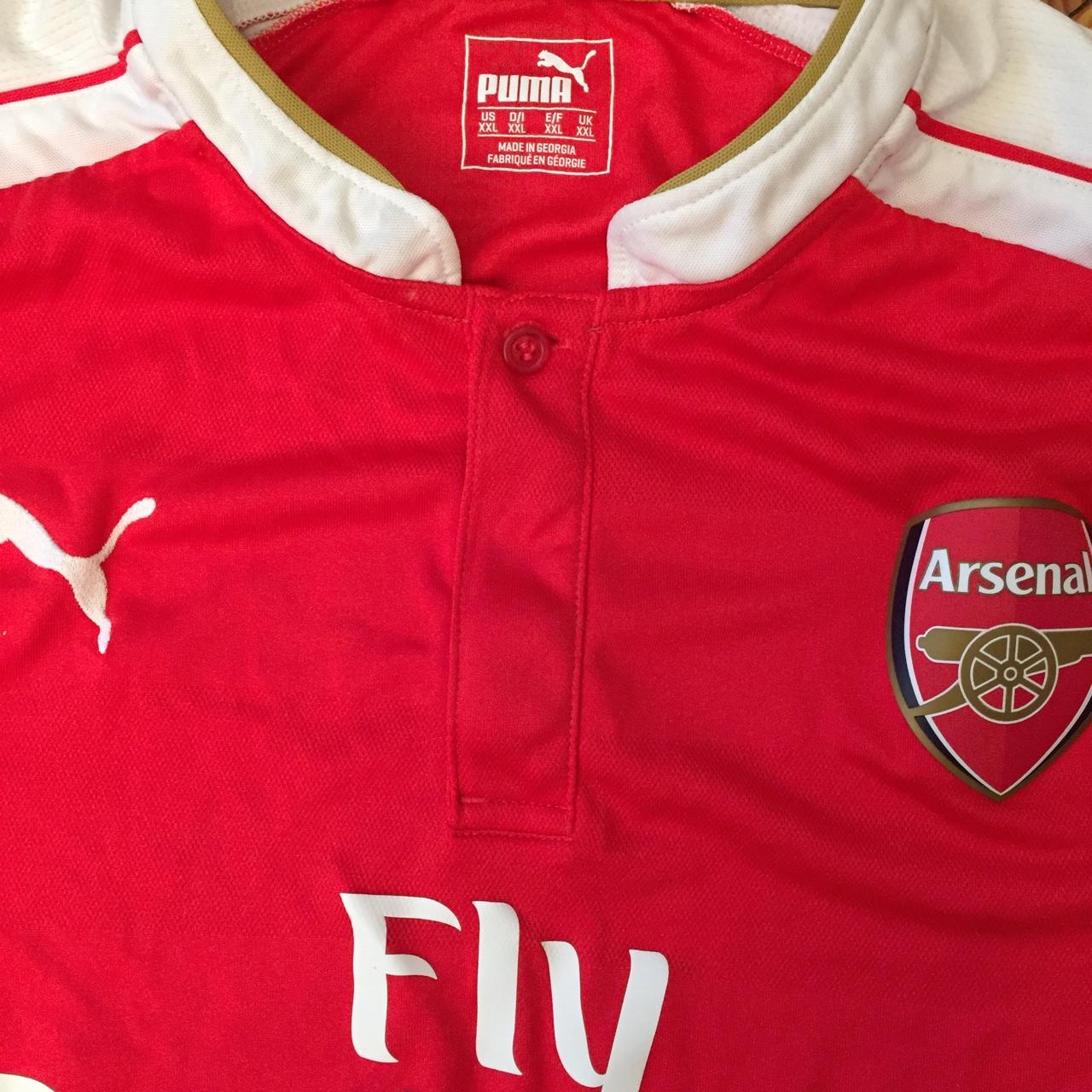 Authentic Arsenal Jersey XXL Arsene... - Depop