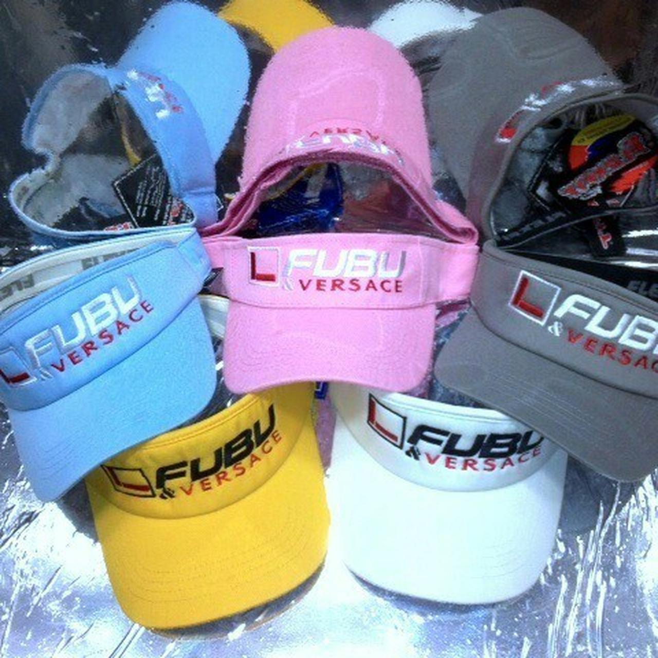 Looking for Fubu & versace visor in white only !!! - Depop
